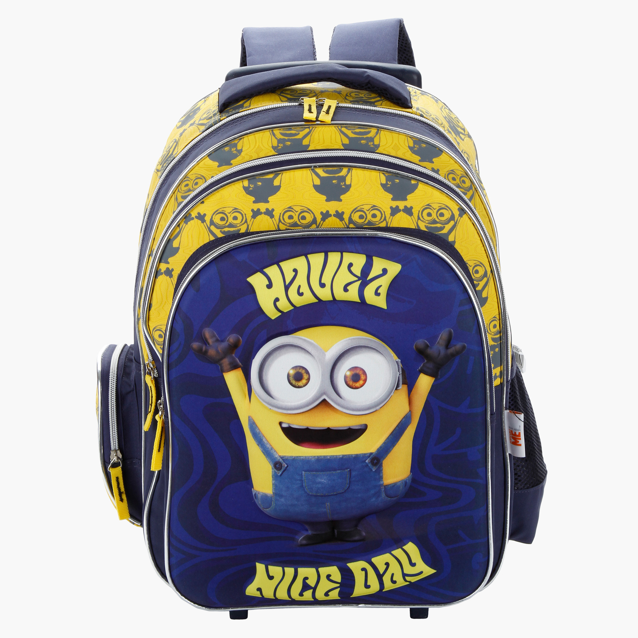 Shop Minion Print Trolley School Bag Online | Max UAE