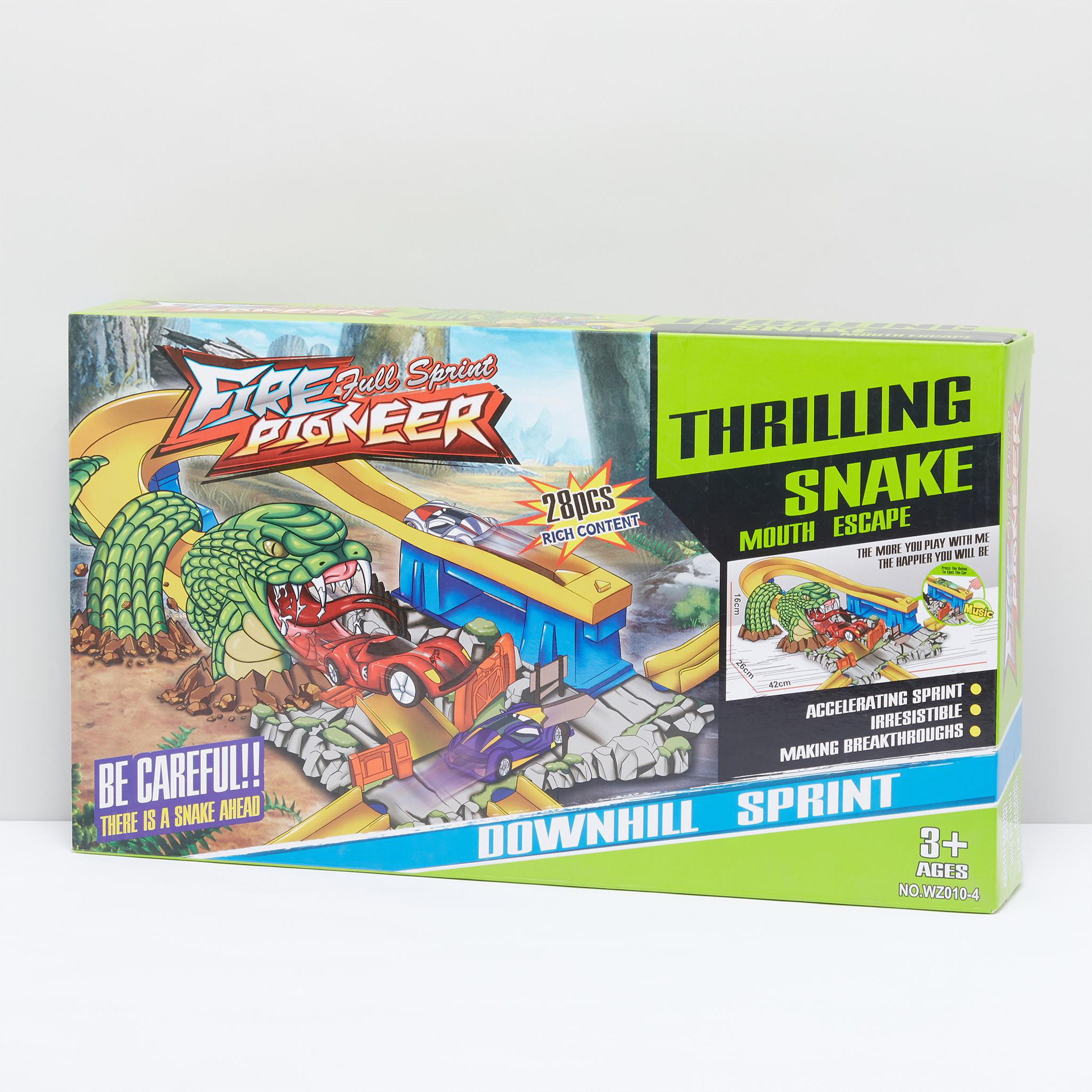 Shop Fire Pioneer 28-Piece Thrilling Snake Playset Online | Max KSA