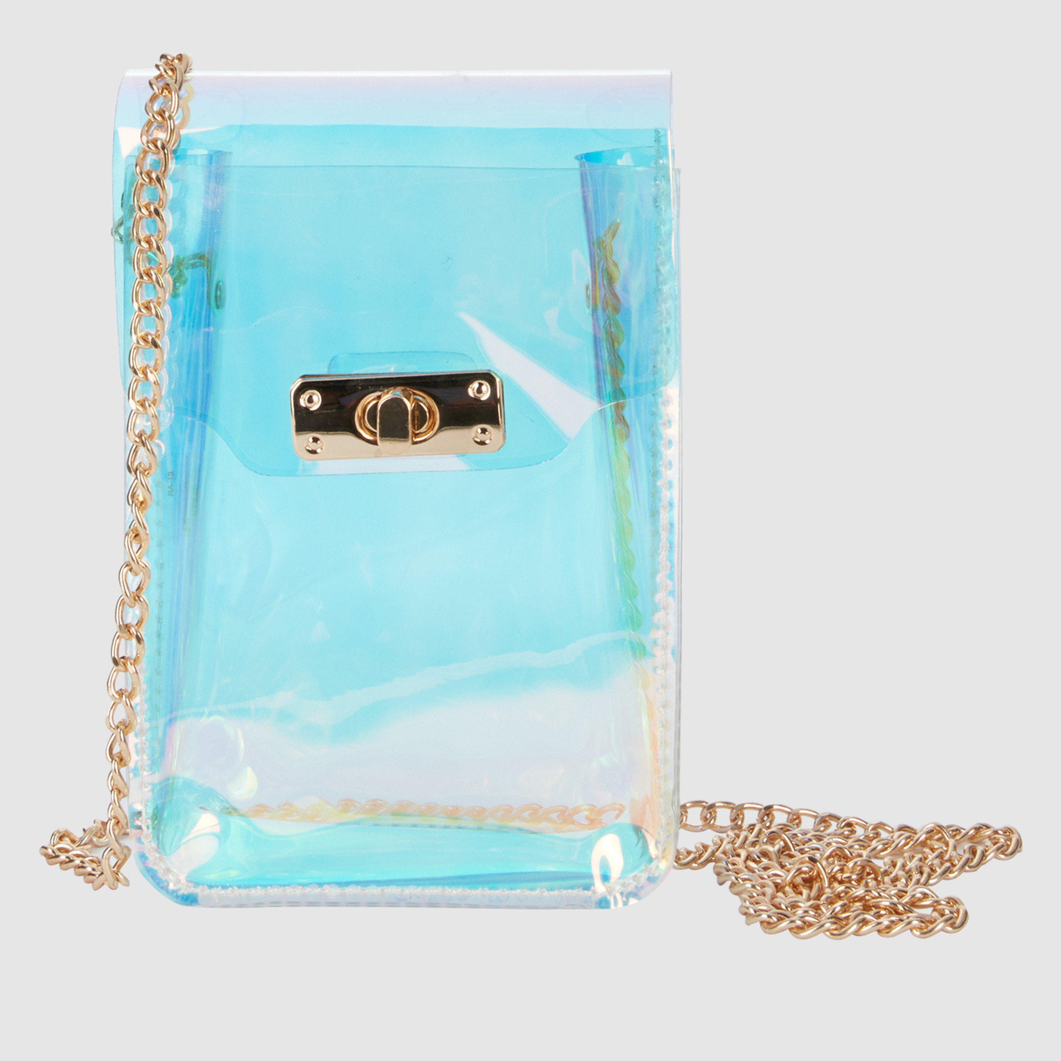Shop See-Through Crossbody Bag with Twist Lock Online | Max UAE
