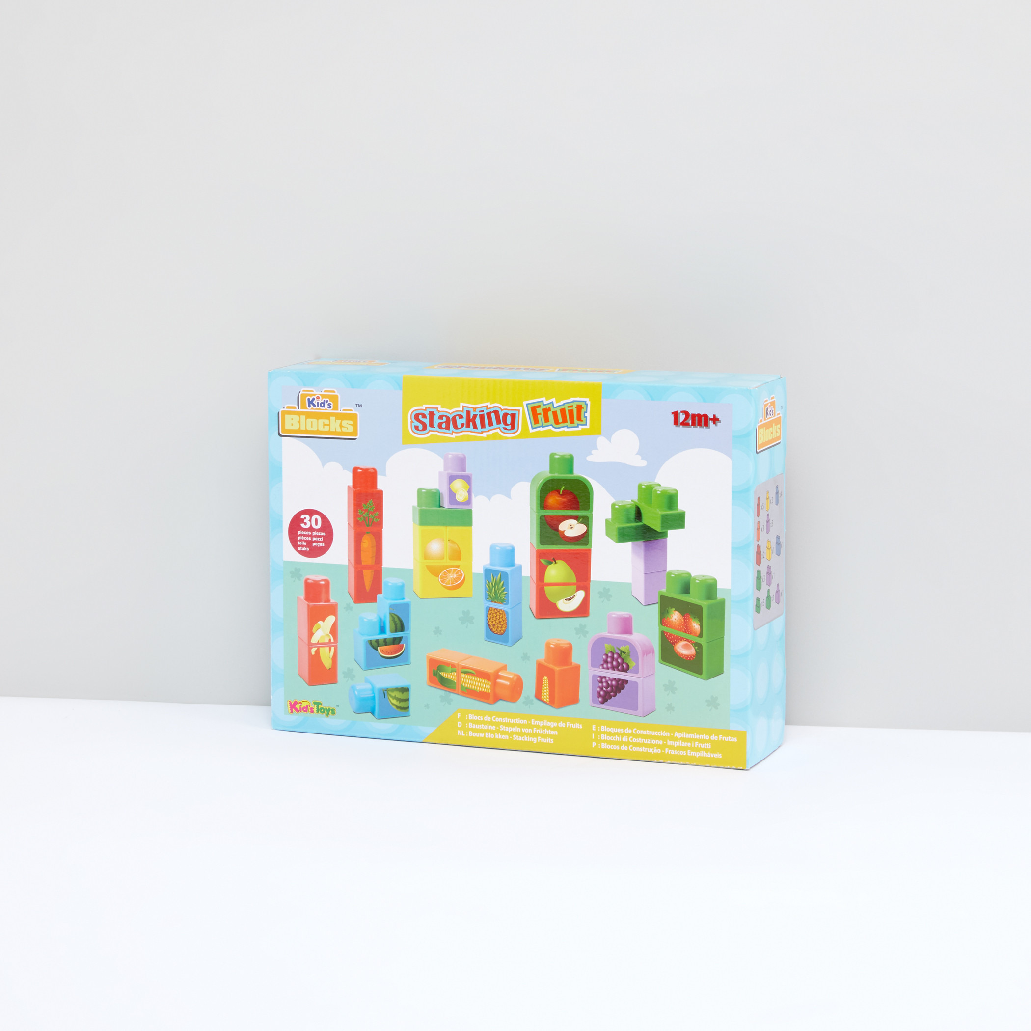 Shop Stacking Fruit 30-Piece Blocks Playset Online | Max UAE