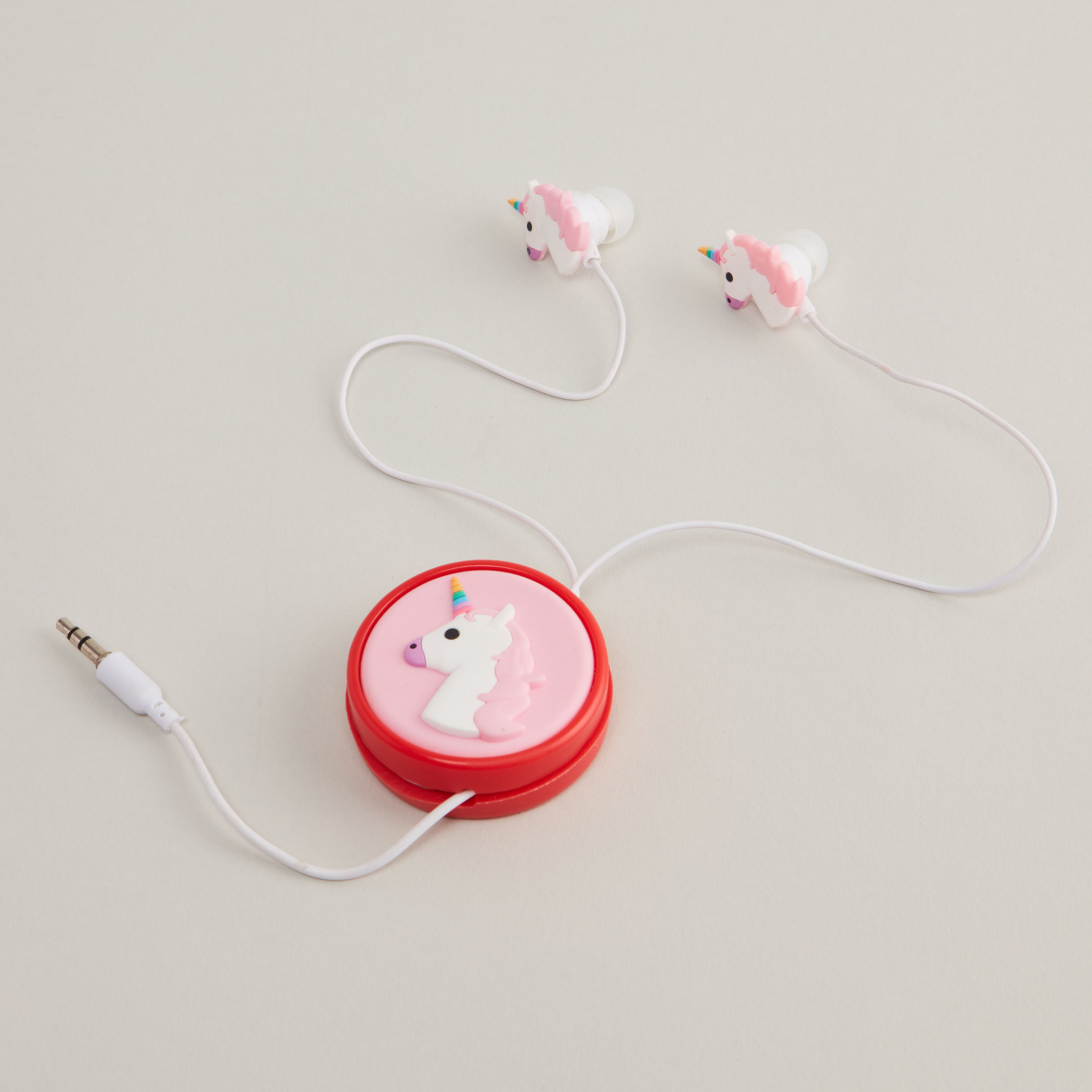 Shop Unicorn Shaped Earphones with Wire Protector Online Max UAE