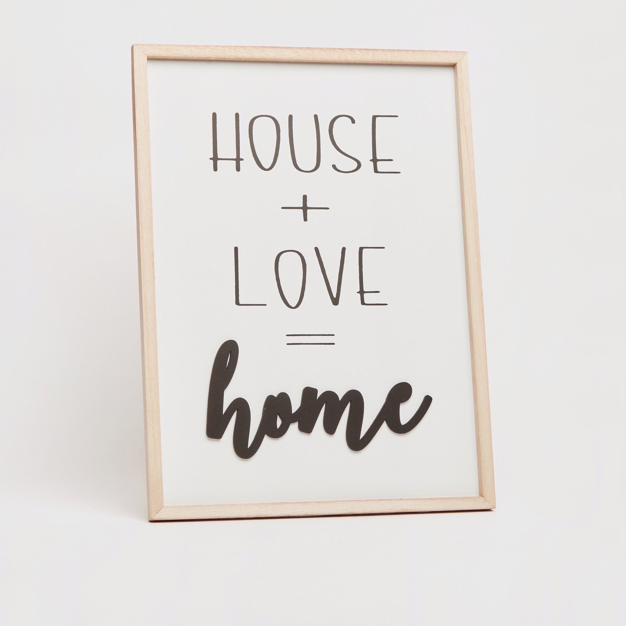 Shop Slogan Print Wall Art - 40x30x1.2 cms Online | Max UAE