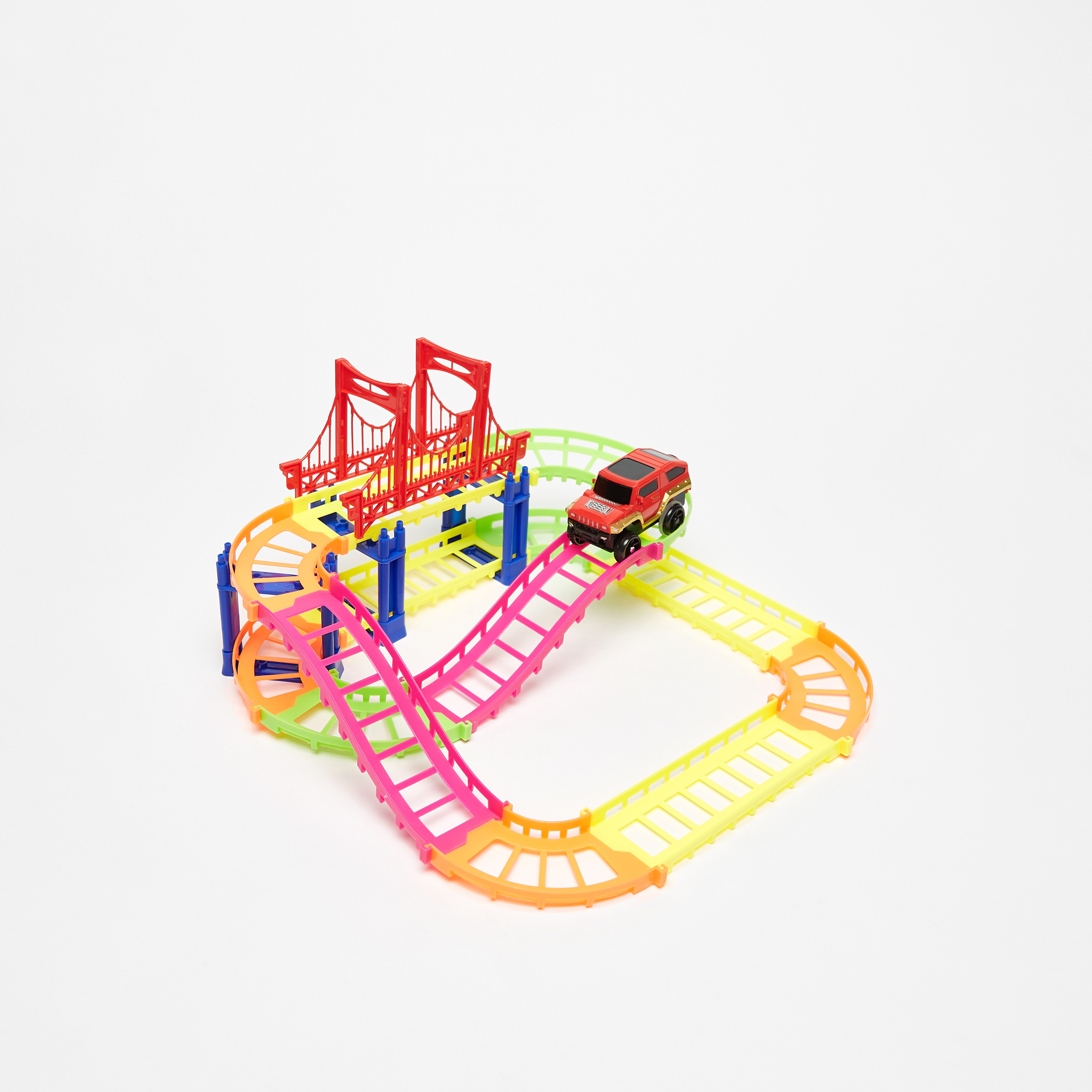 Shop Battery Operated Urban Rail Track Playset Online | Max UAE