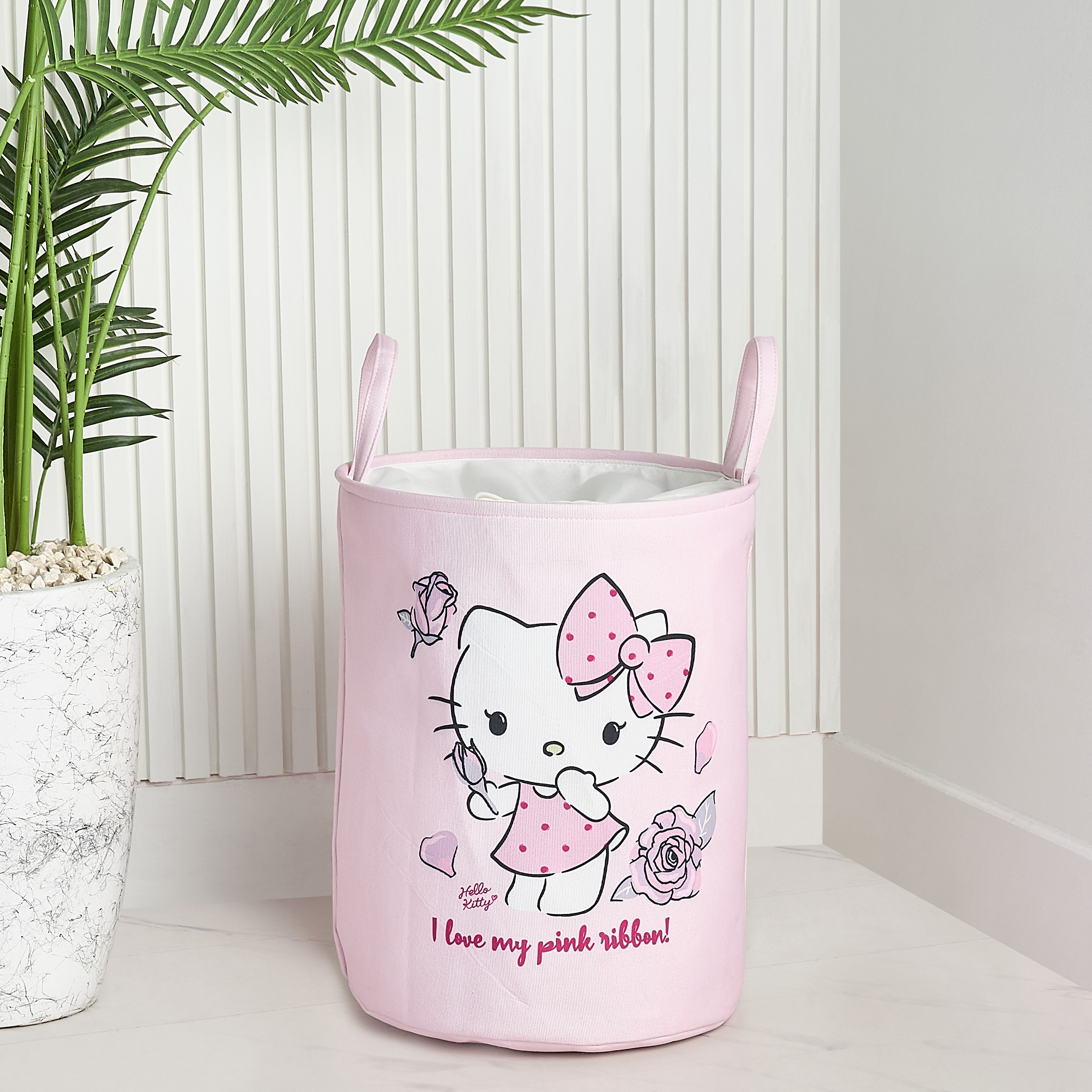 Shop Hello Kitty Print Laundry Hamper - 40x40x50 cm Online | Max UAE