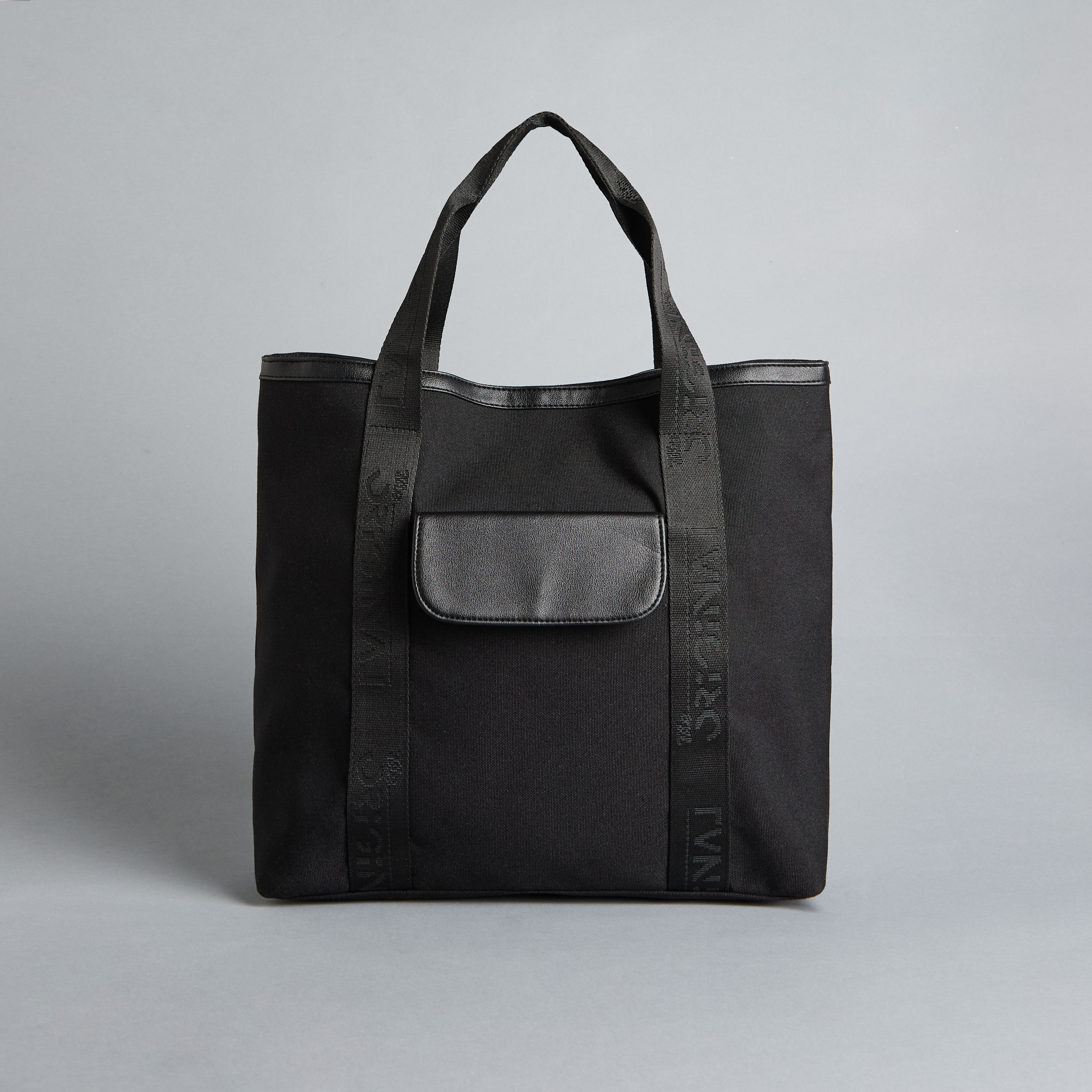 Shop Textured Tote Bag with Double Handles Online | Max Kuwait