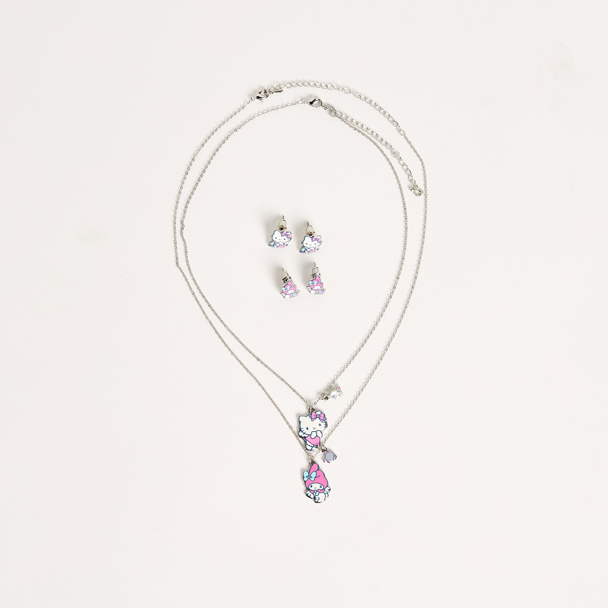 Shop Assorted 4-Piece Pendant Necklace and Earrings Set Online | Max KSA