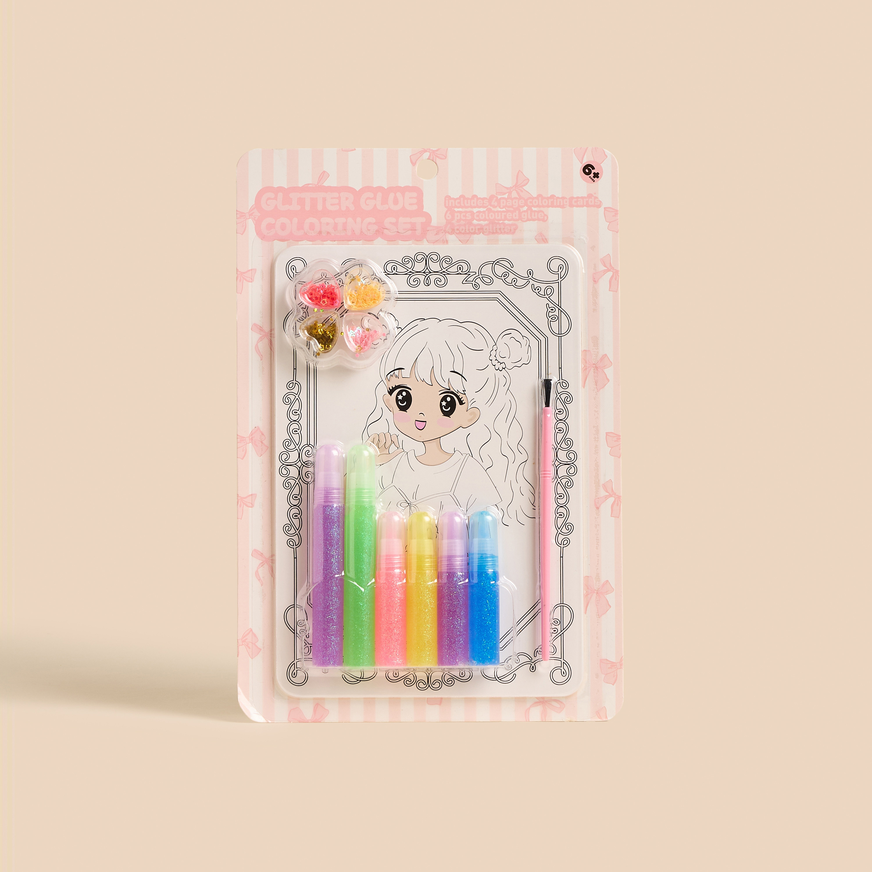 Shop Glitter Glue Colouring Set Online | Max UAE