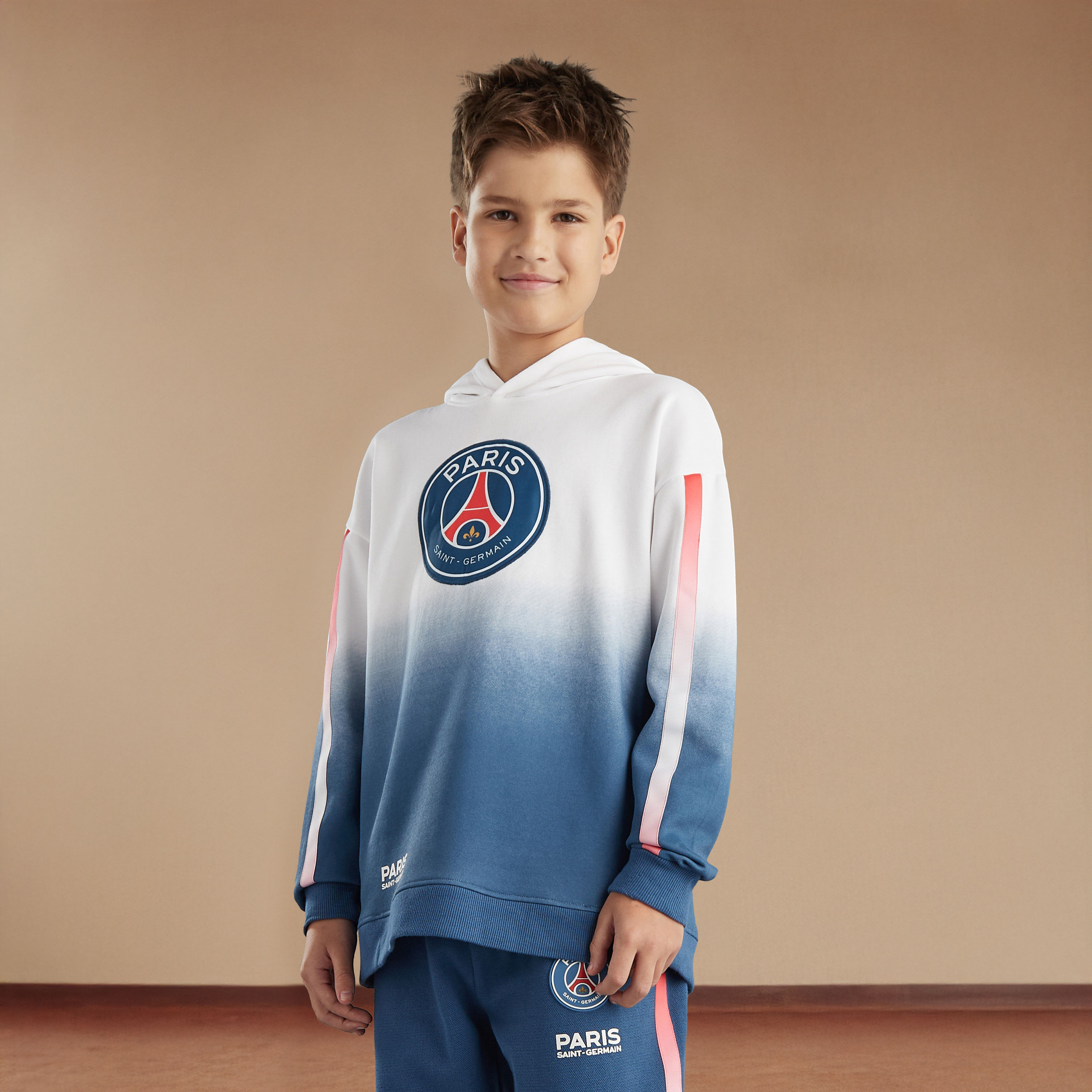 Shop Paris Saint German Print Hooded Sweatshirt Online | Max Qatar