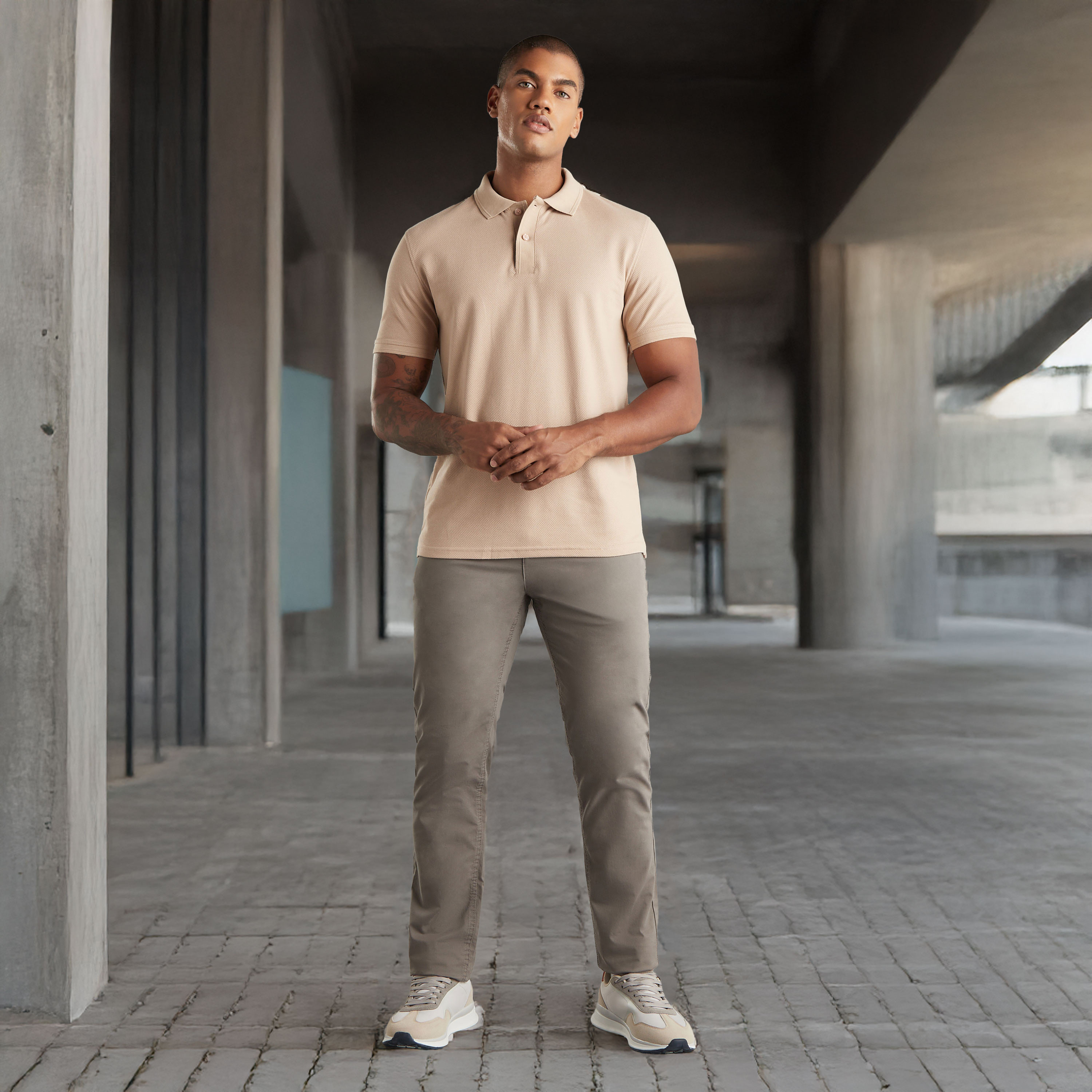 تسوق تيشيرت بولو سادة من القطن الأفضل اون لاين | ماكس مصر