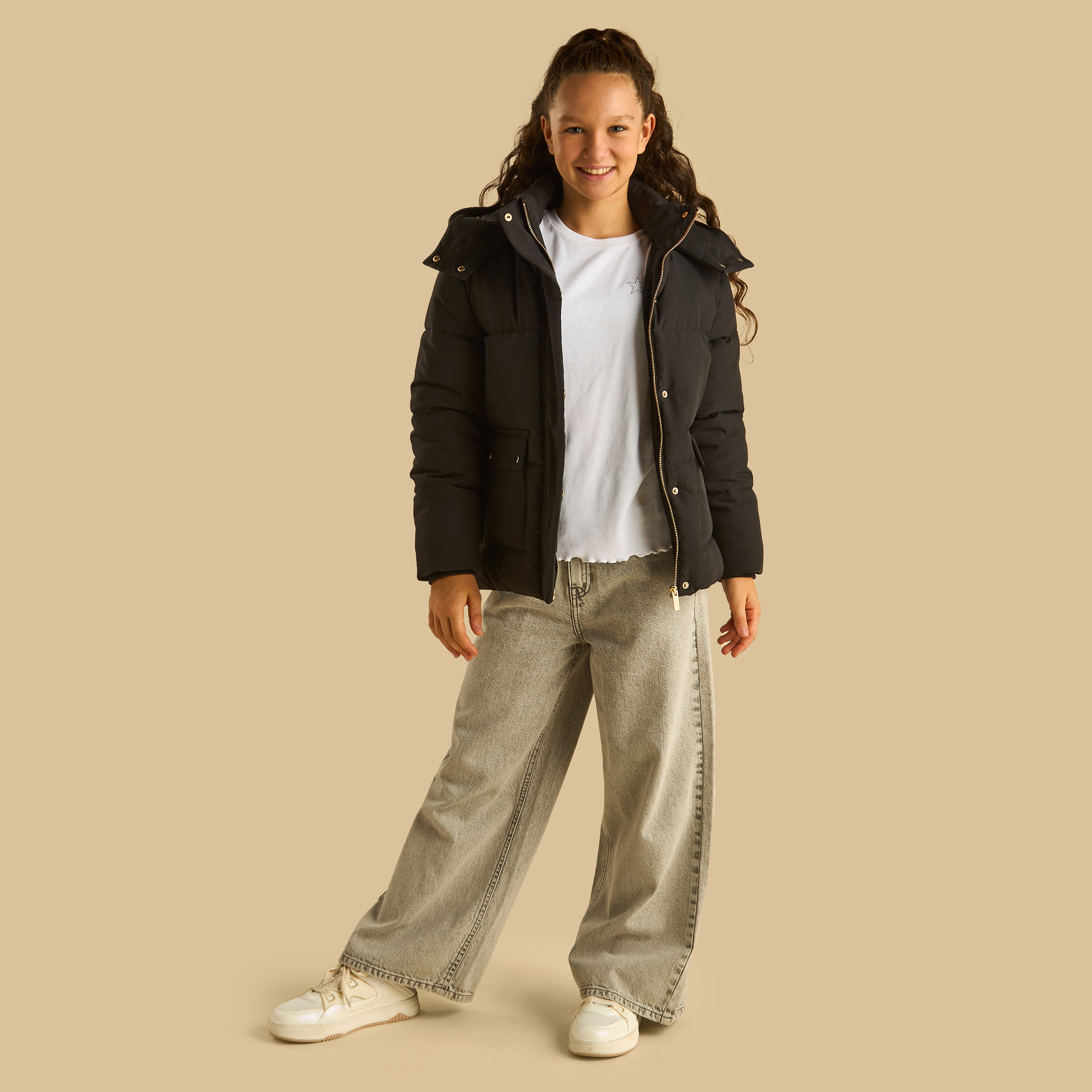 Shop Padded Hooded Jacket Online | Max KSA