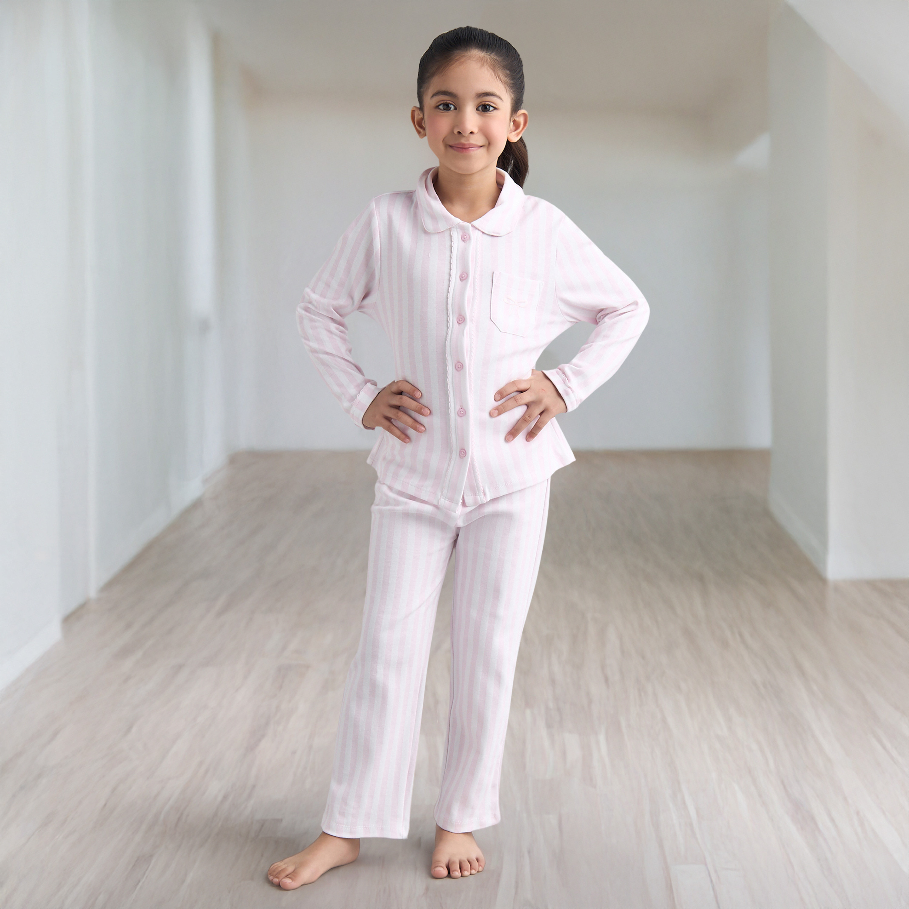 Shop Striped Pyjama Set Online | Max Bahrain