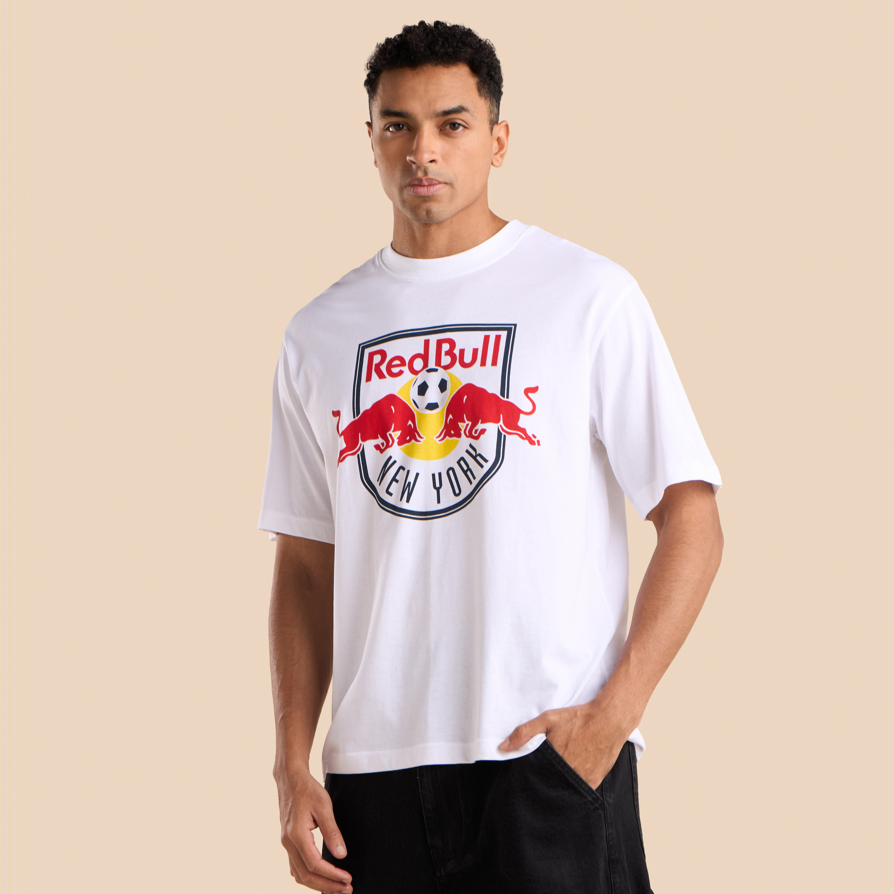 Shop Red Bull Print T-shirt Online | Max KSA