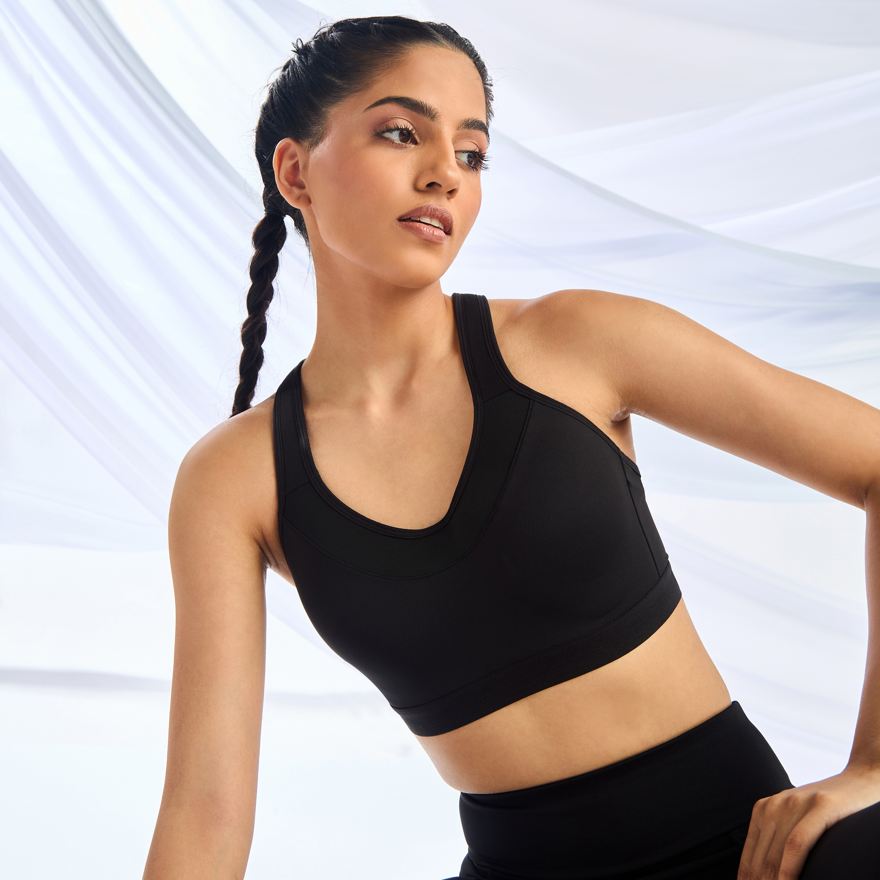 Shop Mesh Back High Support Sports Bra Online | Max Egypt