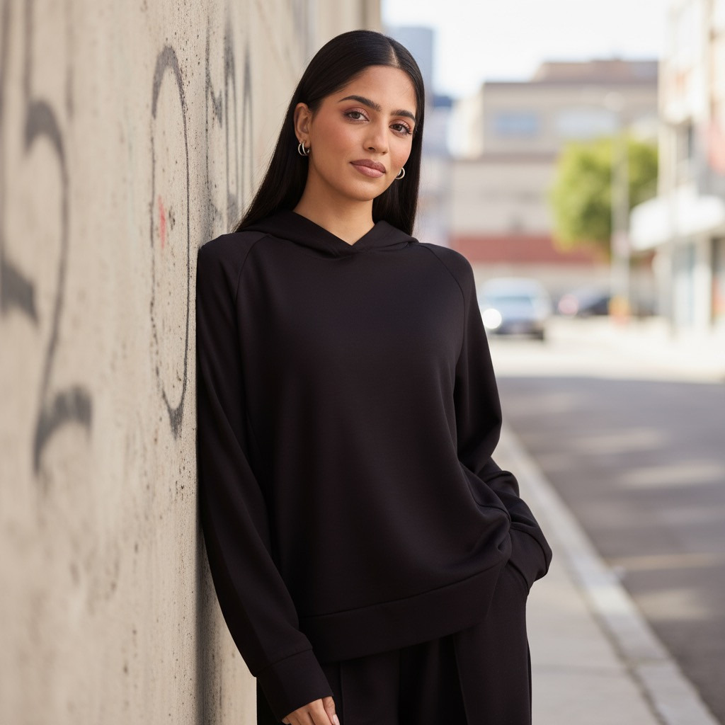 Shop Plain Hooded Sweatshirt Online | Max Bahrain