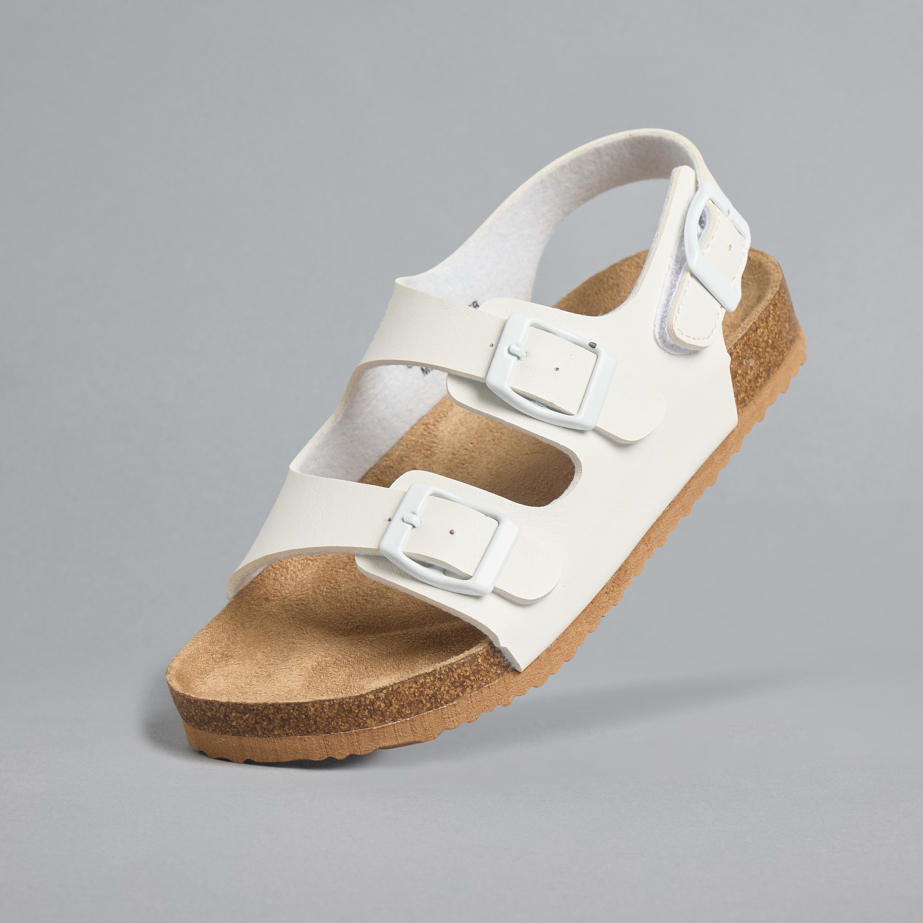 Shop Plain Sandals with Buckle Closure Online | Max Kuwait