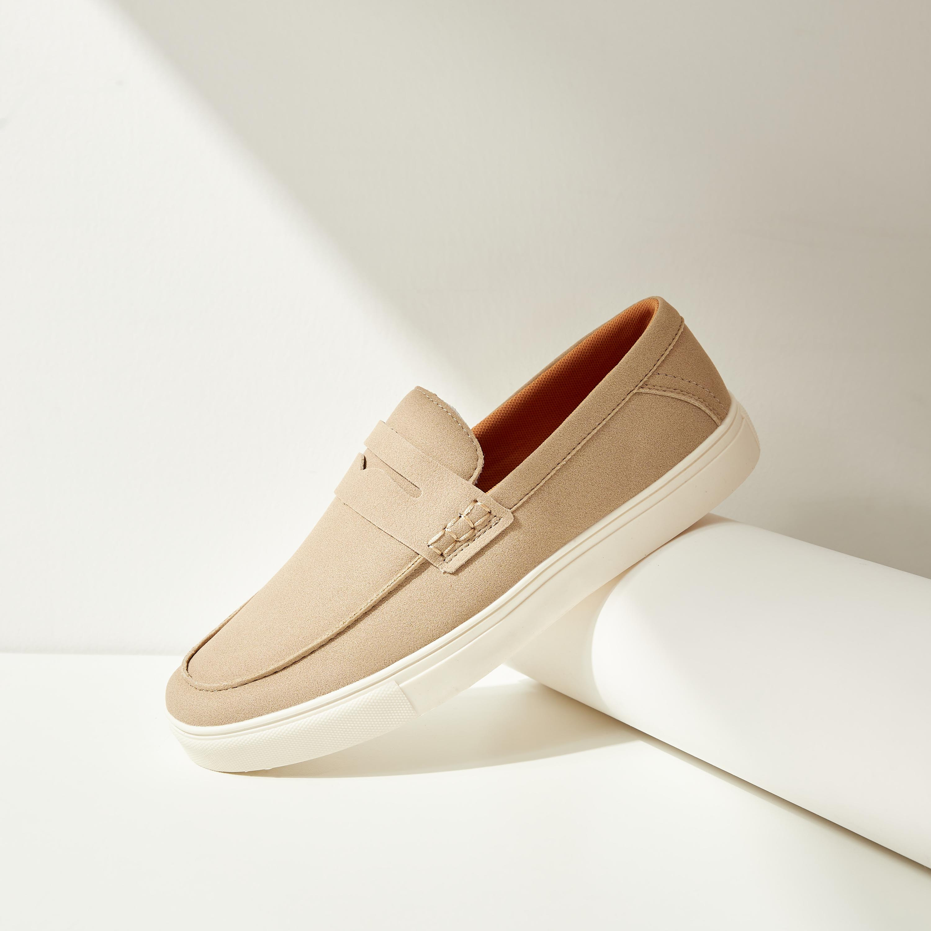 Shop Plain Slip-On Loafers Online | Max Oman