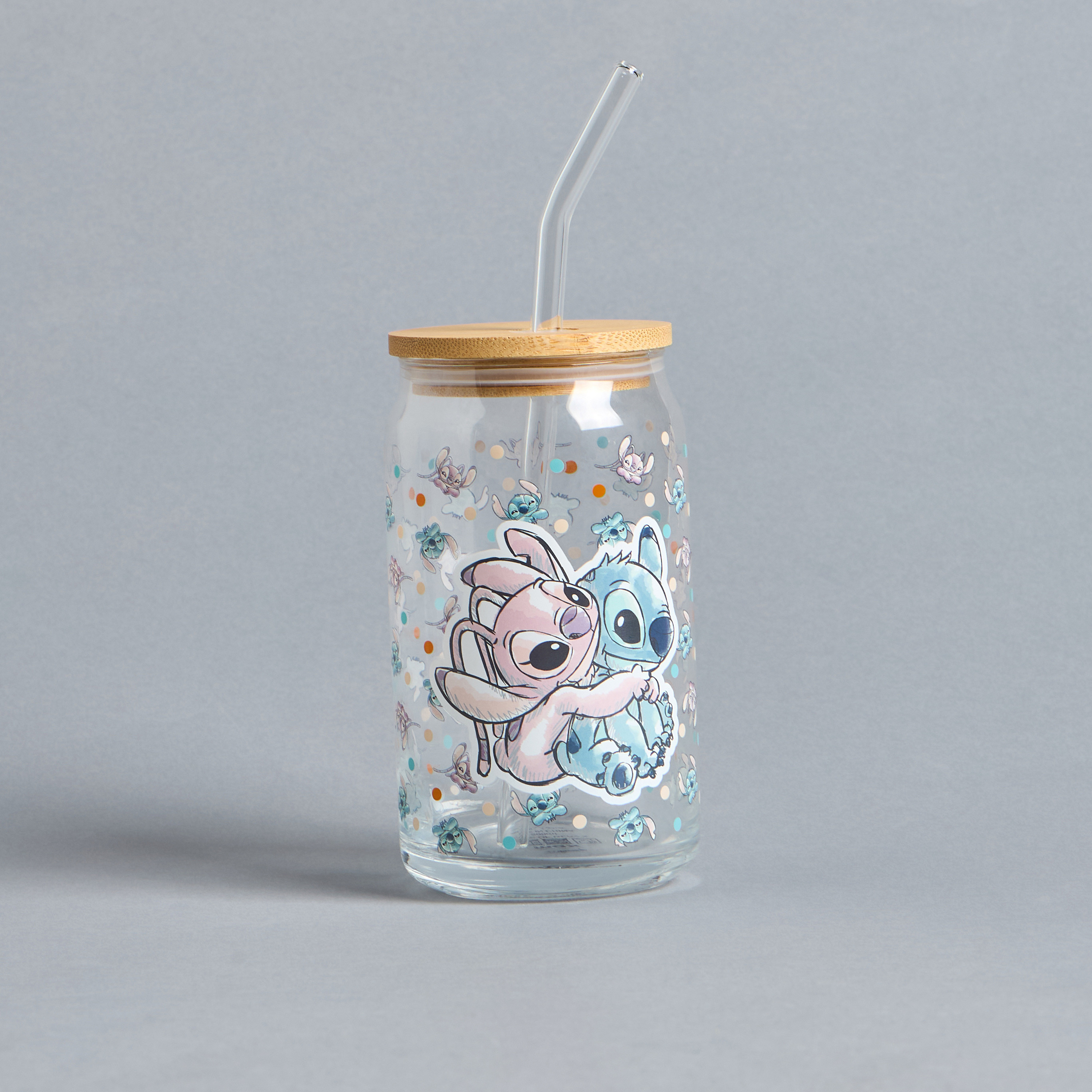 Shop Stitch and Angel Print Sipper Cup with Straw - 500 ml Online | Max ...
