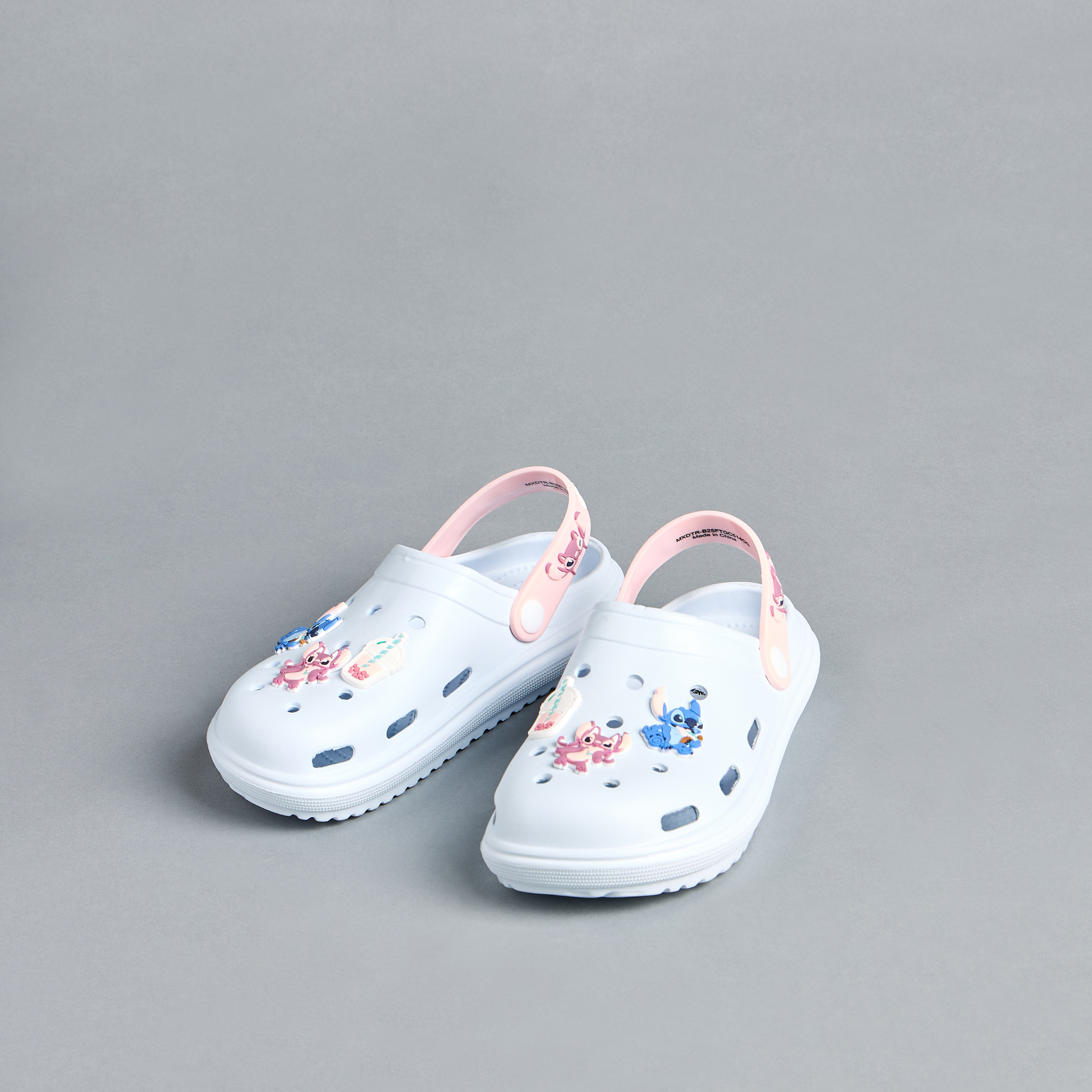Shop Stitch and Angel Accent Slip-On Clogs Online | Max Kuwait
