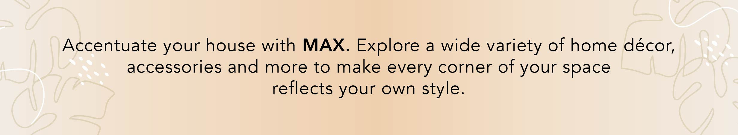 Online Shopping at Max