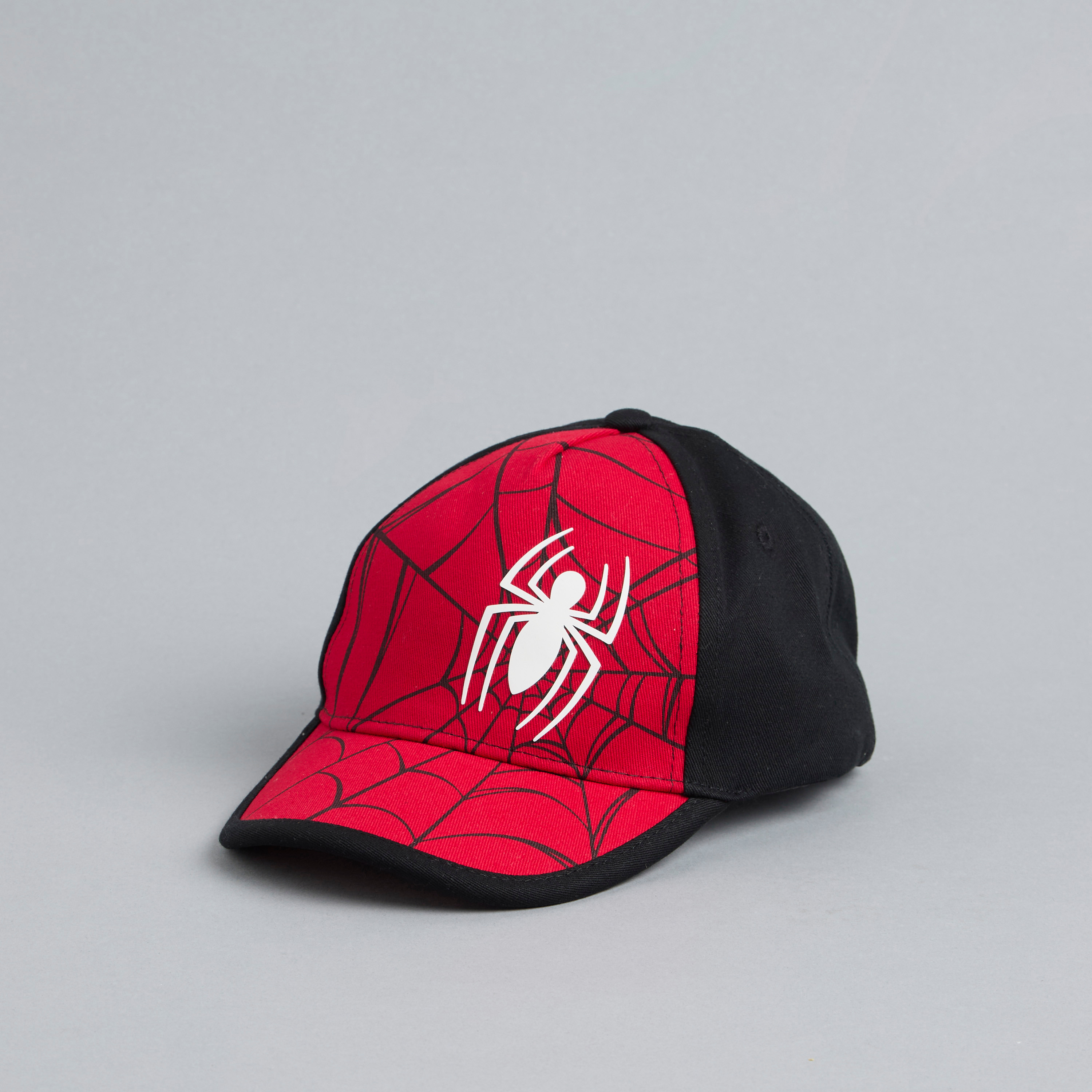 Shop Spider-Man Web Print Cap with Snap Back Closure Online | Max Qatar