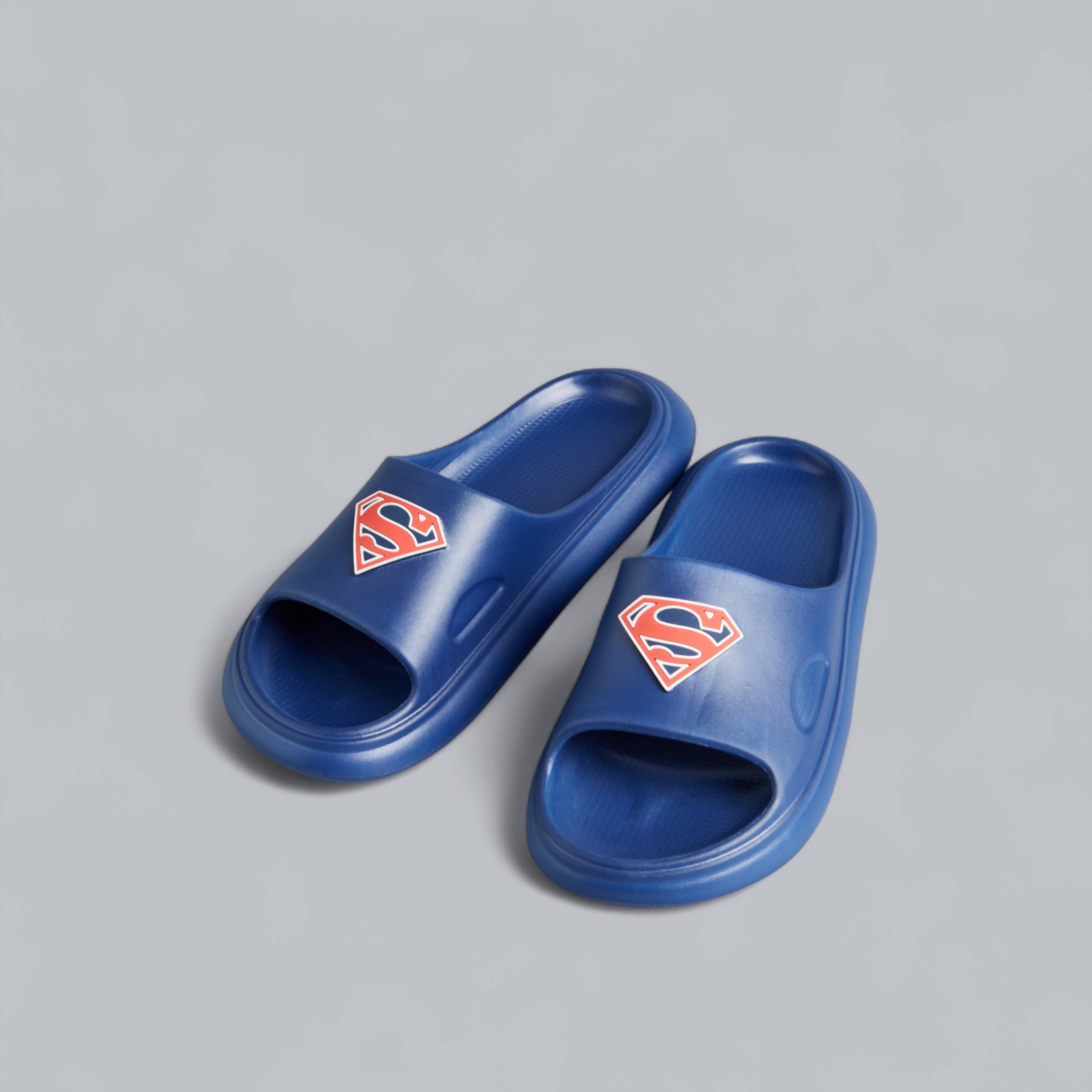 Shop Superman Applique Slides Online | Max UAE
