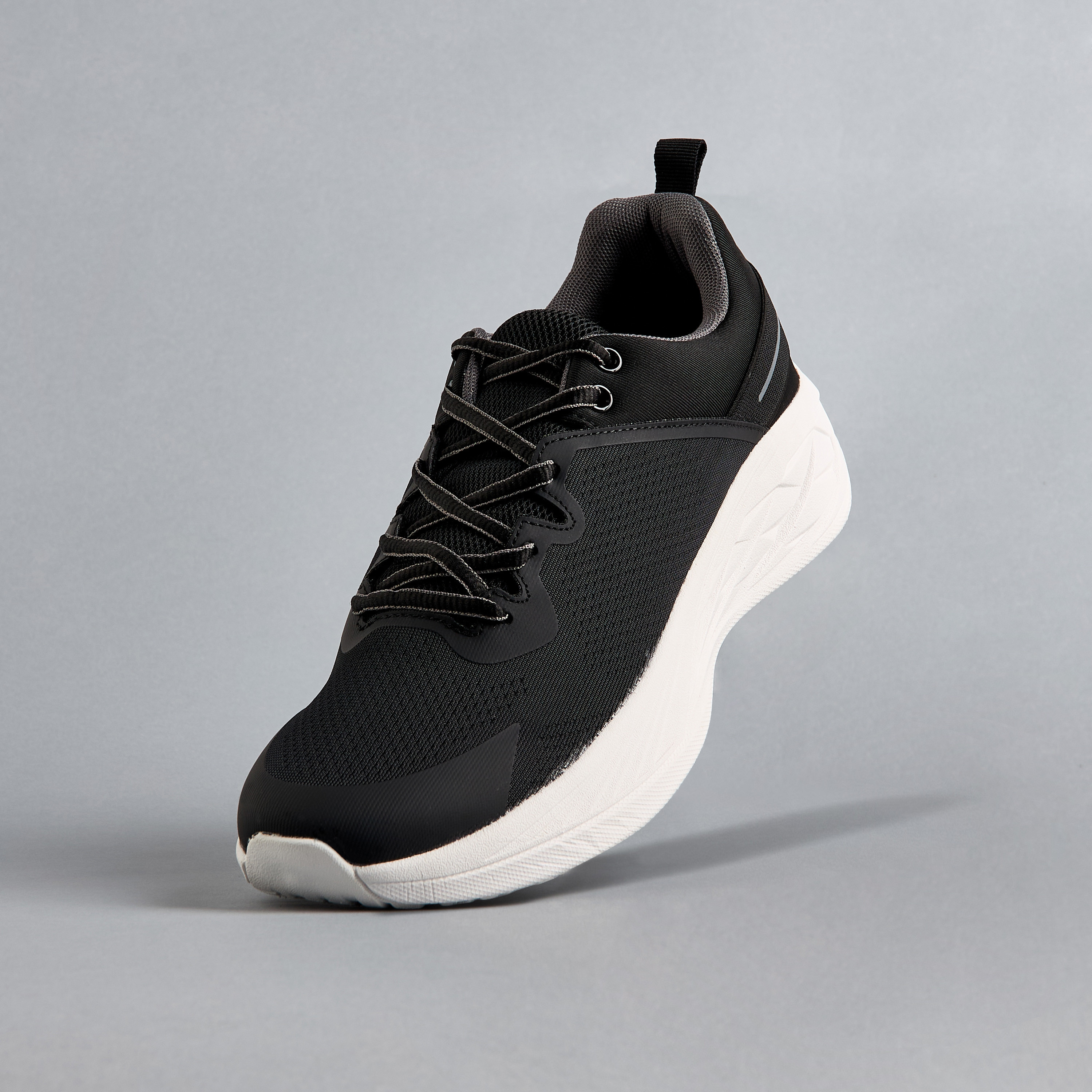Shop Textured Sports Shoes with Lace-Up Closure Online | Max Qatar